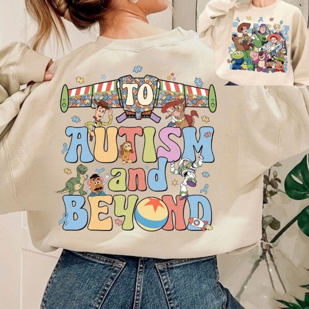 Toy Story to Autism and Beyond PNG, Disney Toy Story Autism Awareness ...