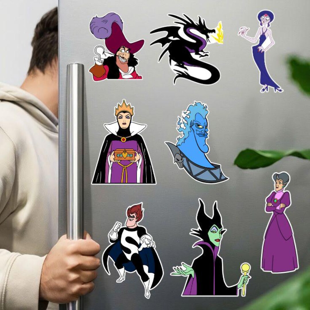 Villain Squad Cruise PNG, Villains Characters Digital File, Magic ...