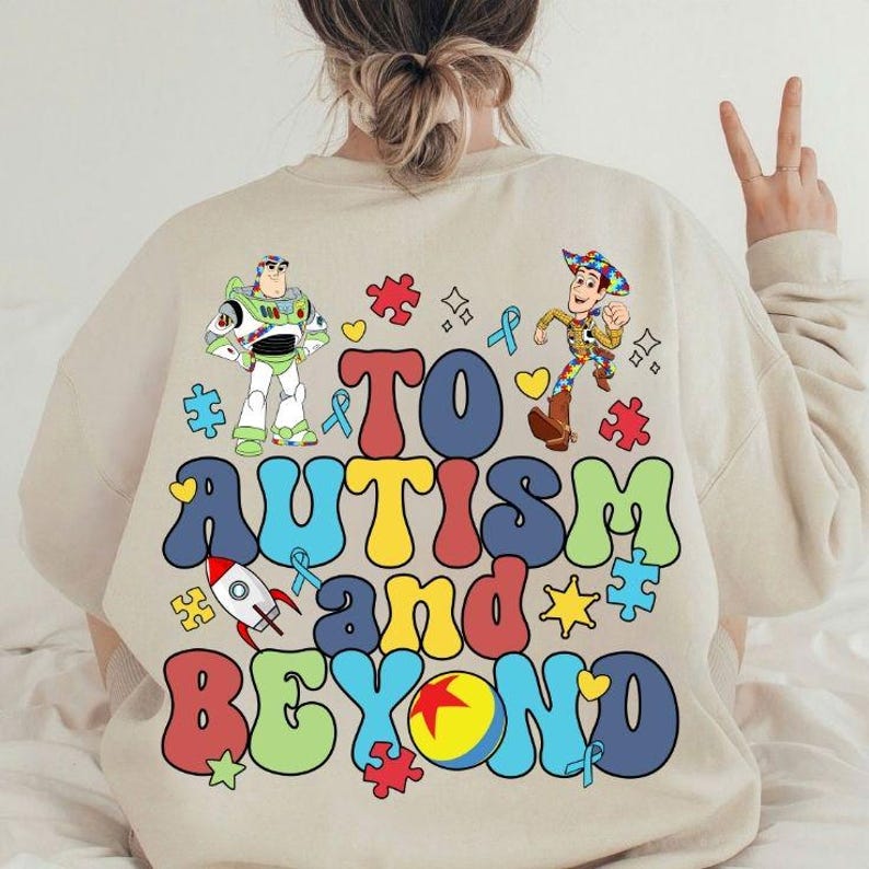 Toy Story to Autism and Beyond PNG, Disney Toy Story Autism Awareness ...