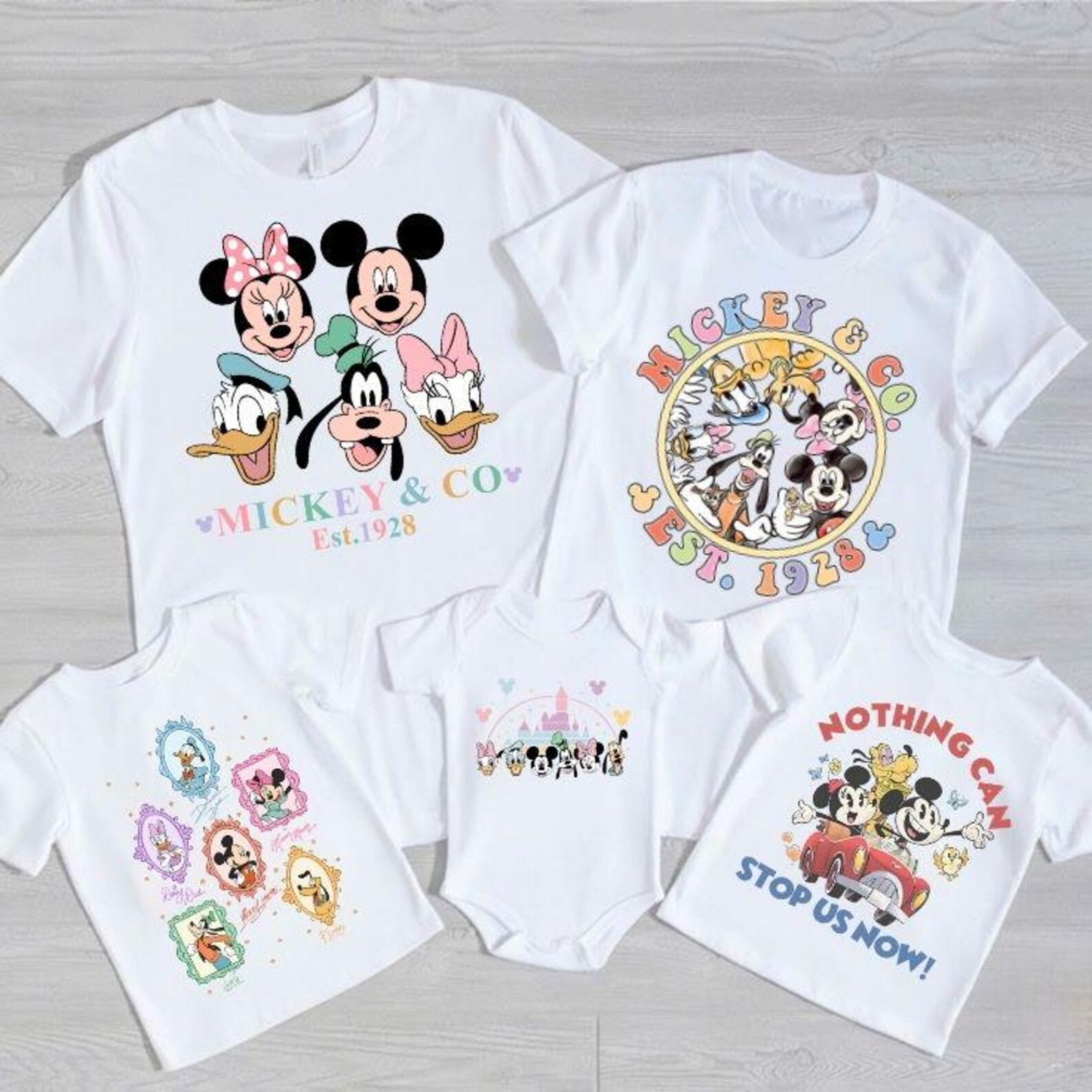 Mega Mickeyy & Friends PNG Bundle, Family Vacation Art, Vacay Mode PNG ...