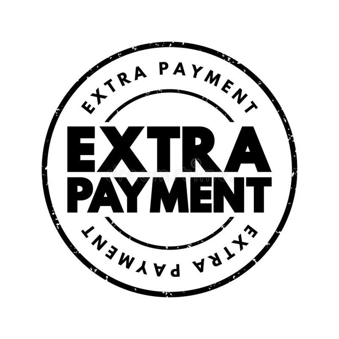 Extra Payment - Etsy