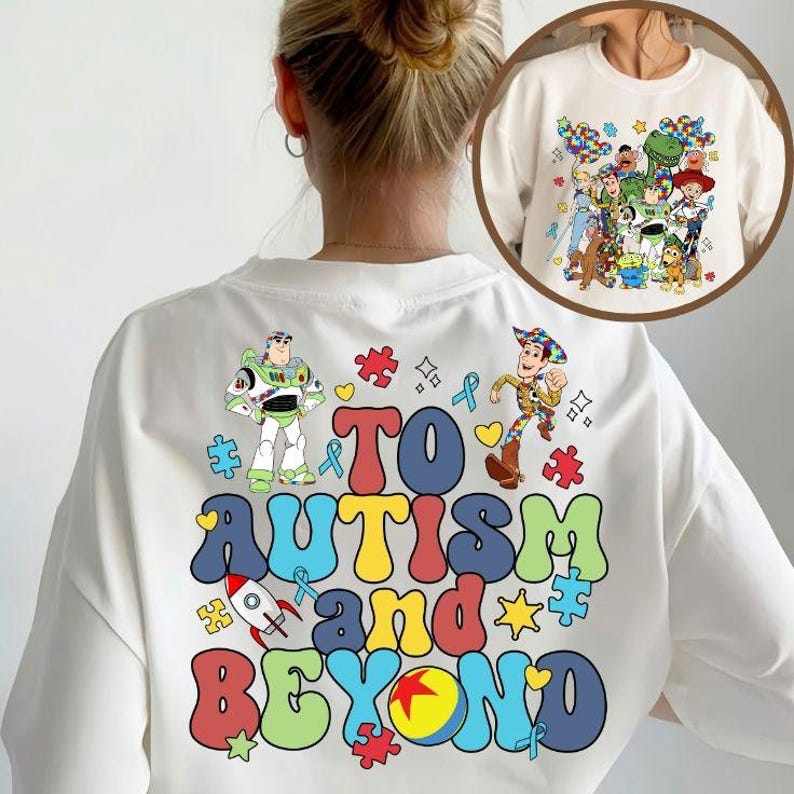 Toy Story to Autism and Beyond PNG, Disney Toy Story Autism Awareness ...