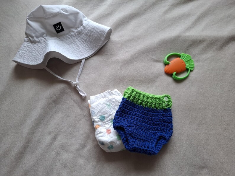 Blueberry Baby Crochet Pattern Bundle, Dress, Diaper Cover & Headband ...