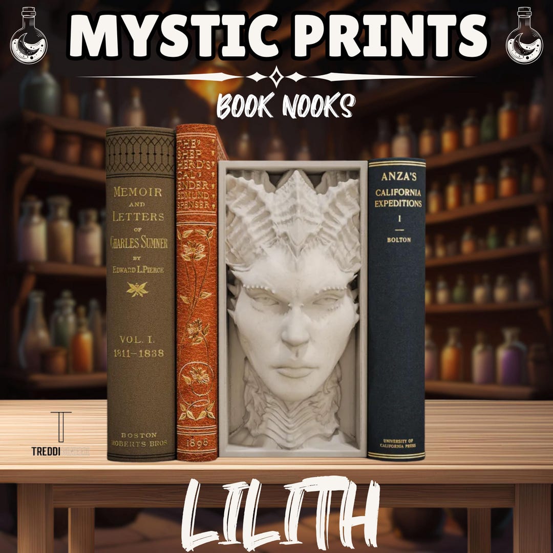 Lilith - Diablo 4 - Book Nook - FDM 3D Printed - Two Size Options ...