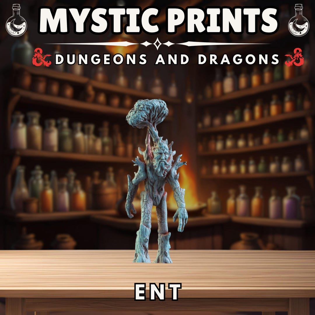Ent - 3D Printed Resin Mini - Dungeons and Dragons - Etsy