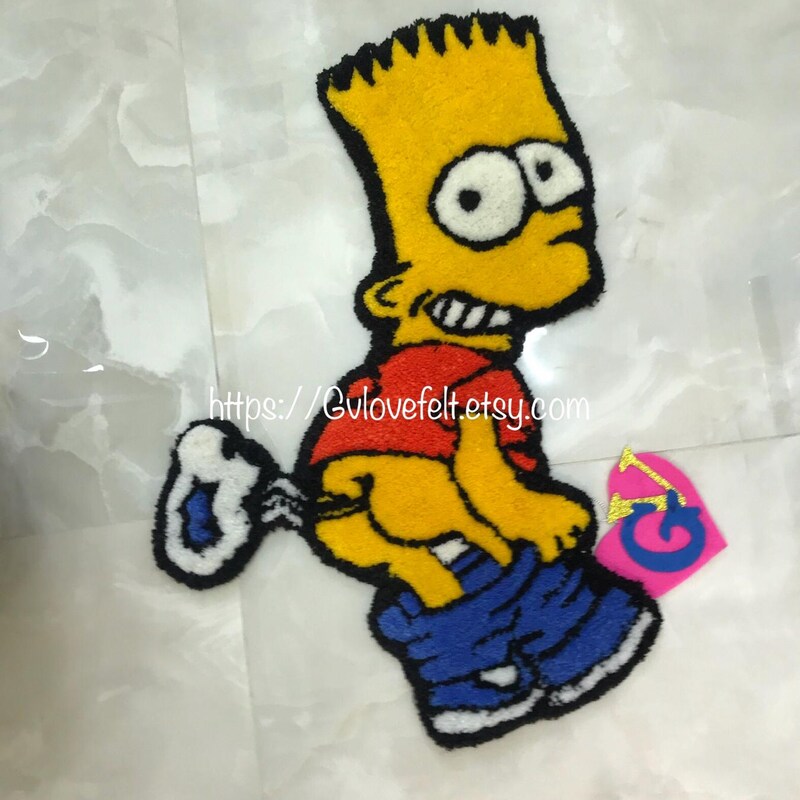 Cartoon Character Rug - Etsy