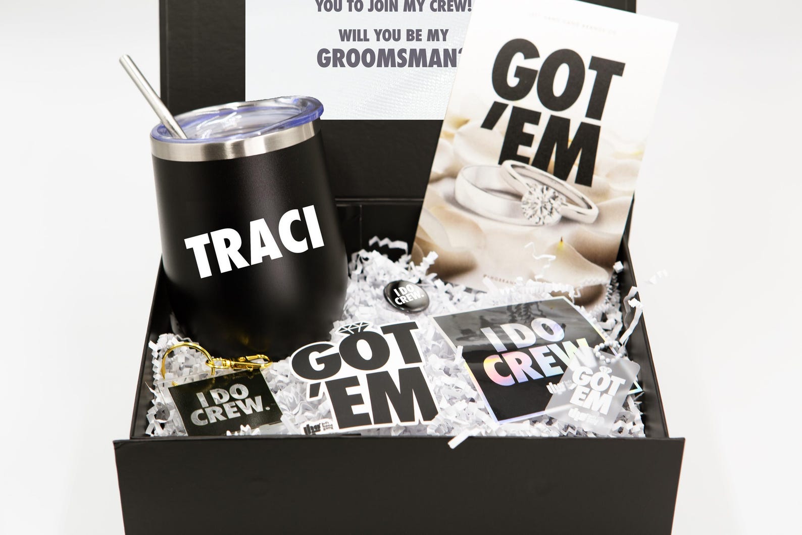 Sneaker Shoe Proposal Box for Bridesmaids & Groomsmen | Personalized ...