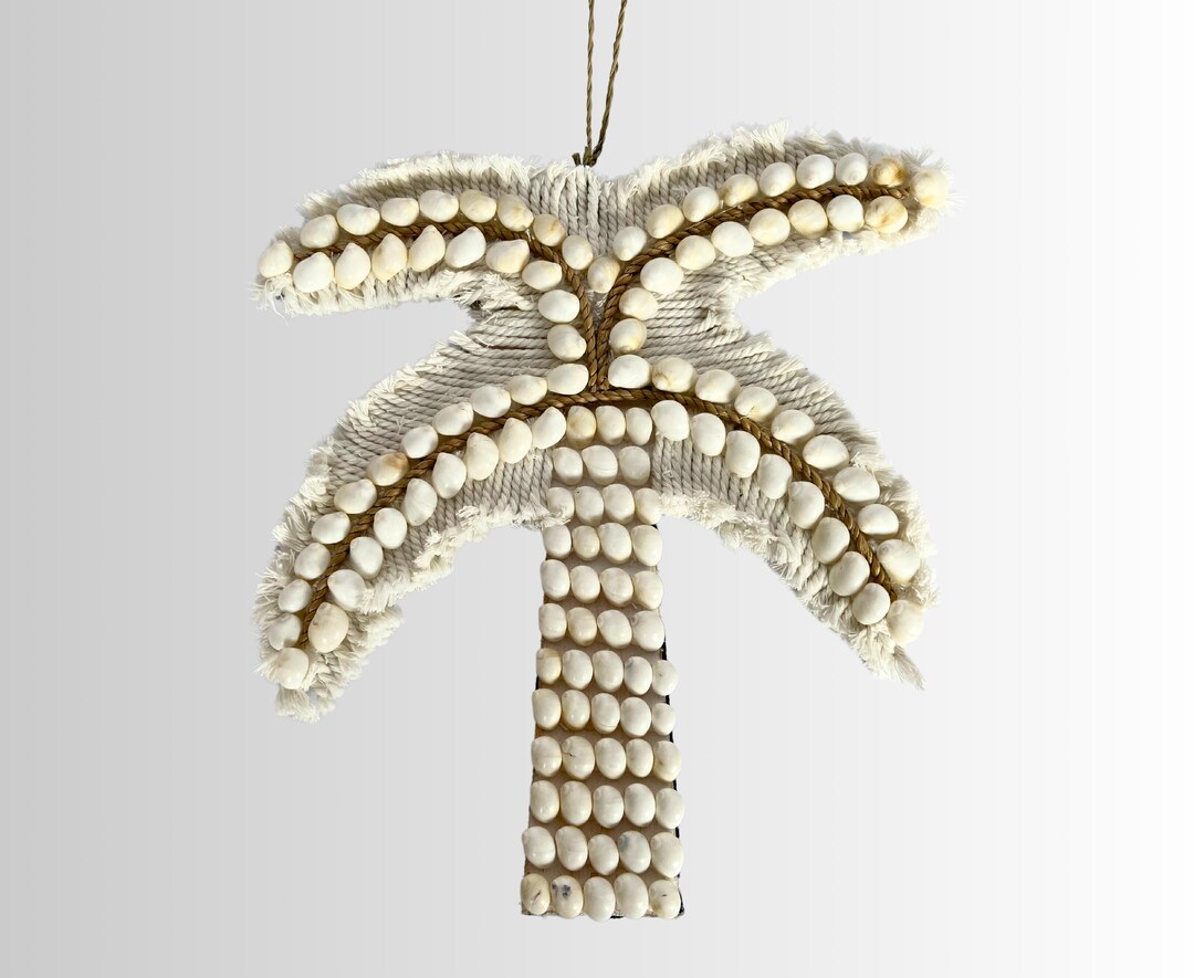 Palm Tree Shell Wall Decor, Shell Wall Decor, Wall Decor, Nursery Decor ...