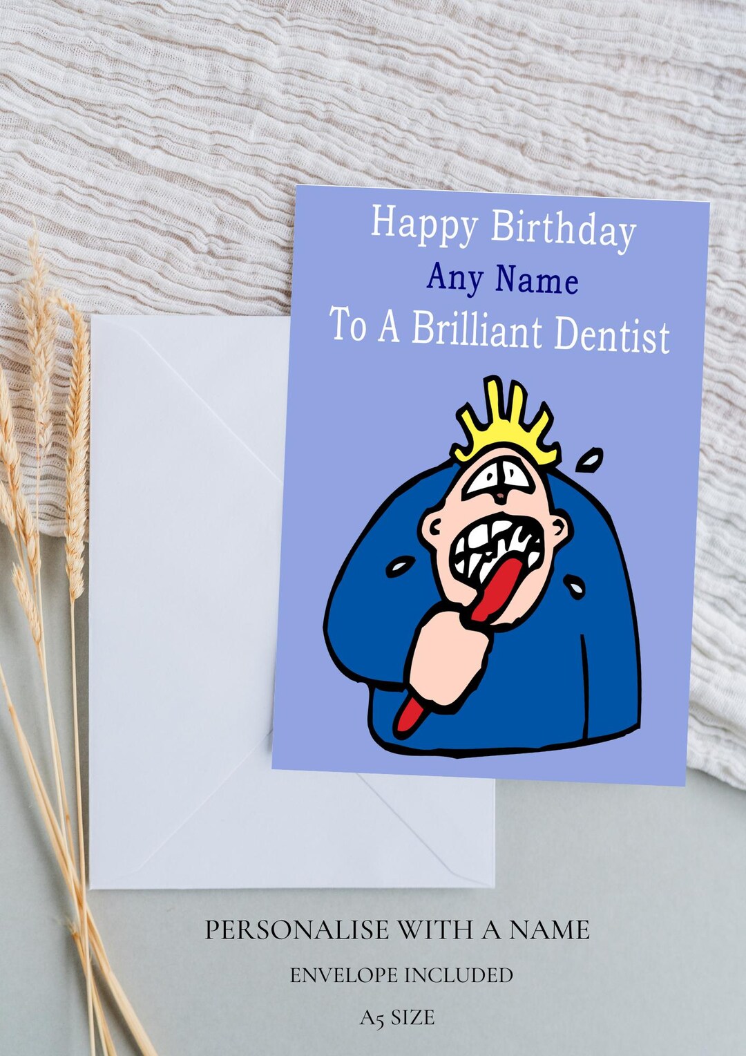 Dentist Birthday Card - Etsy