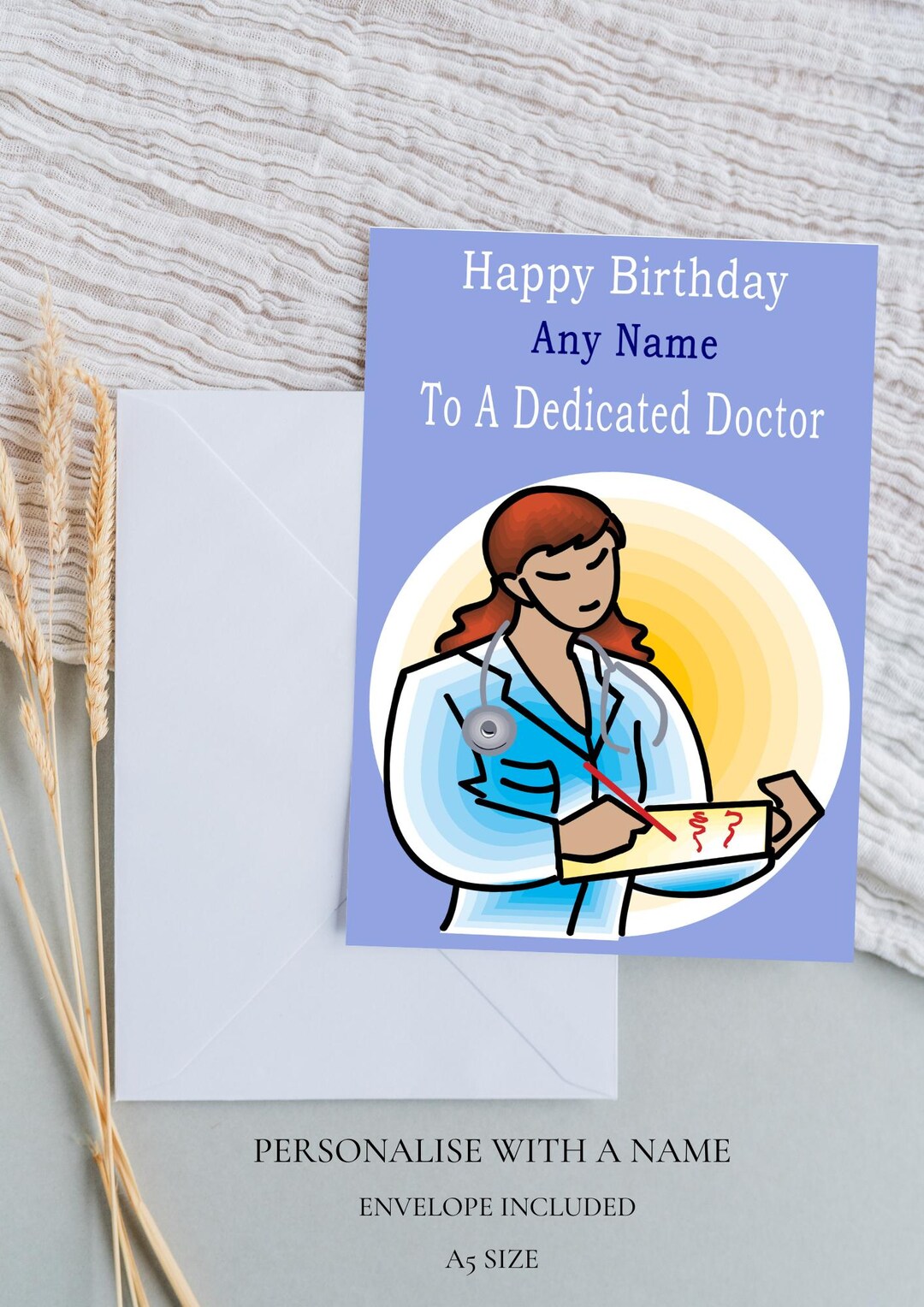Doctor Birthday Card - Etsy