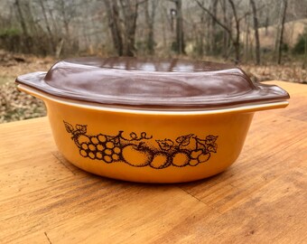 Pyrex Fruit Pattern | Etsy