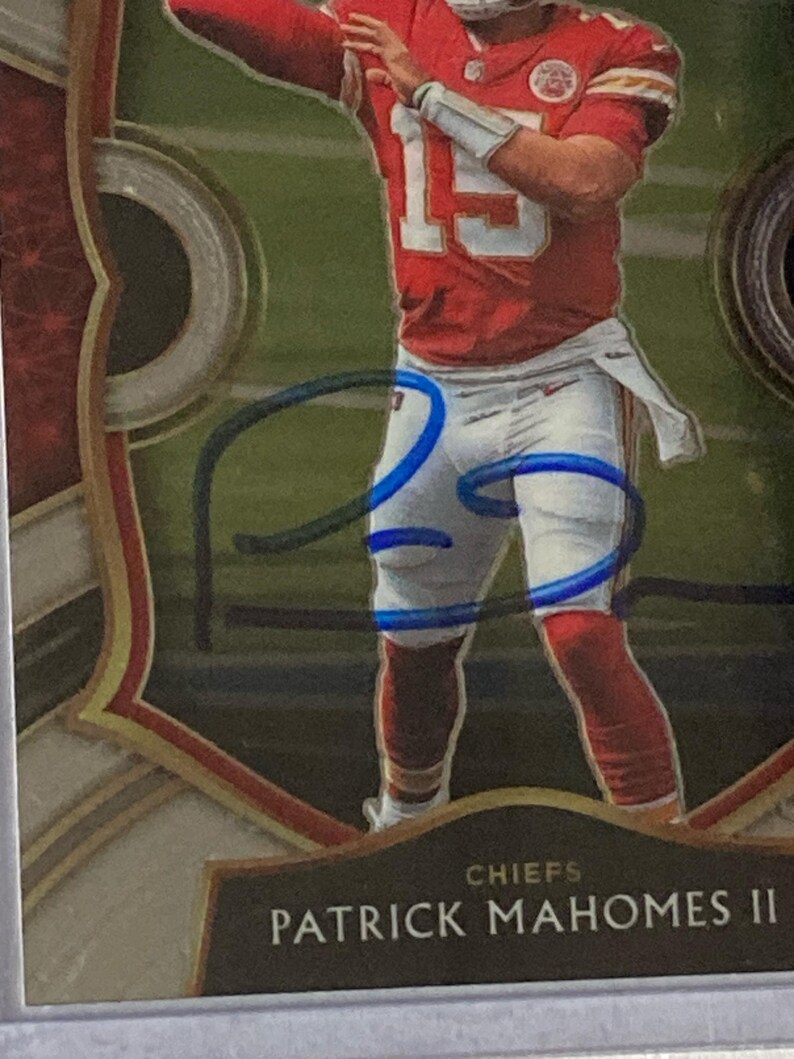 Patrick Mahomes Auto Signed Autograph Kansas City Chiefs Super Bowl MVP ...