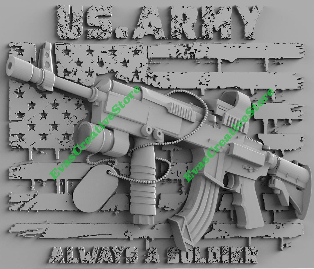 US Army Patriotic | Laser Engraving Files Png Bmp Jpeg | Glowforge ...