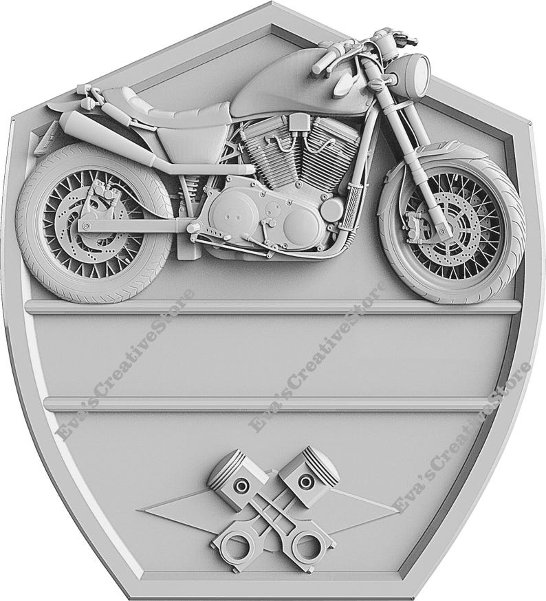 Laser Ready Png Svg Gcode Files BIKER SIGN Glowforge Engraver Cut ...