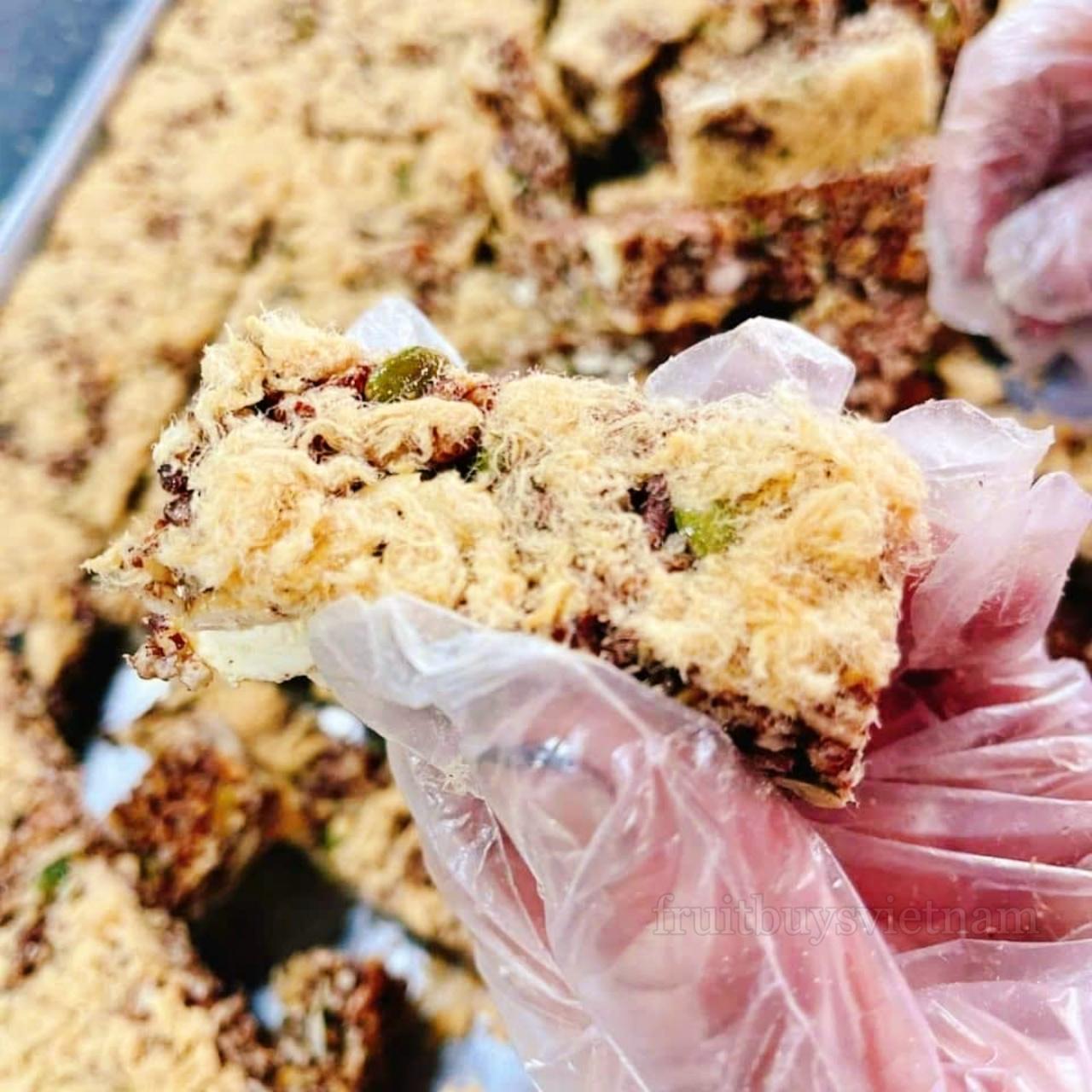 Brown Rice Energy Bar With Nuts and Pork Floss Nutritious Snack by ...