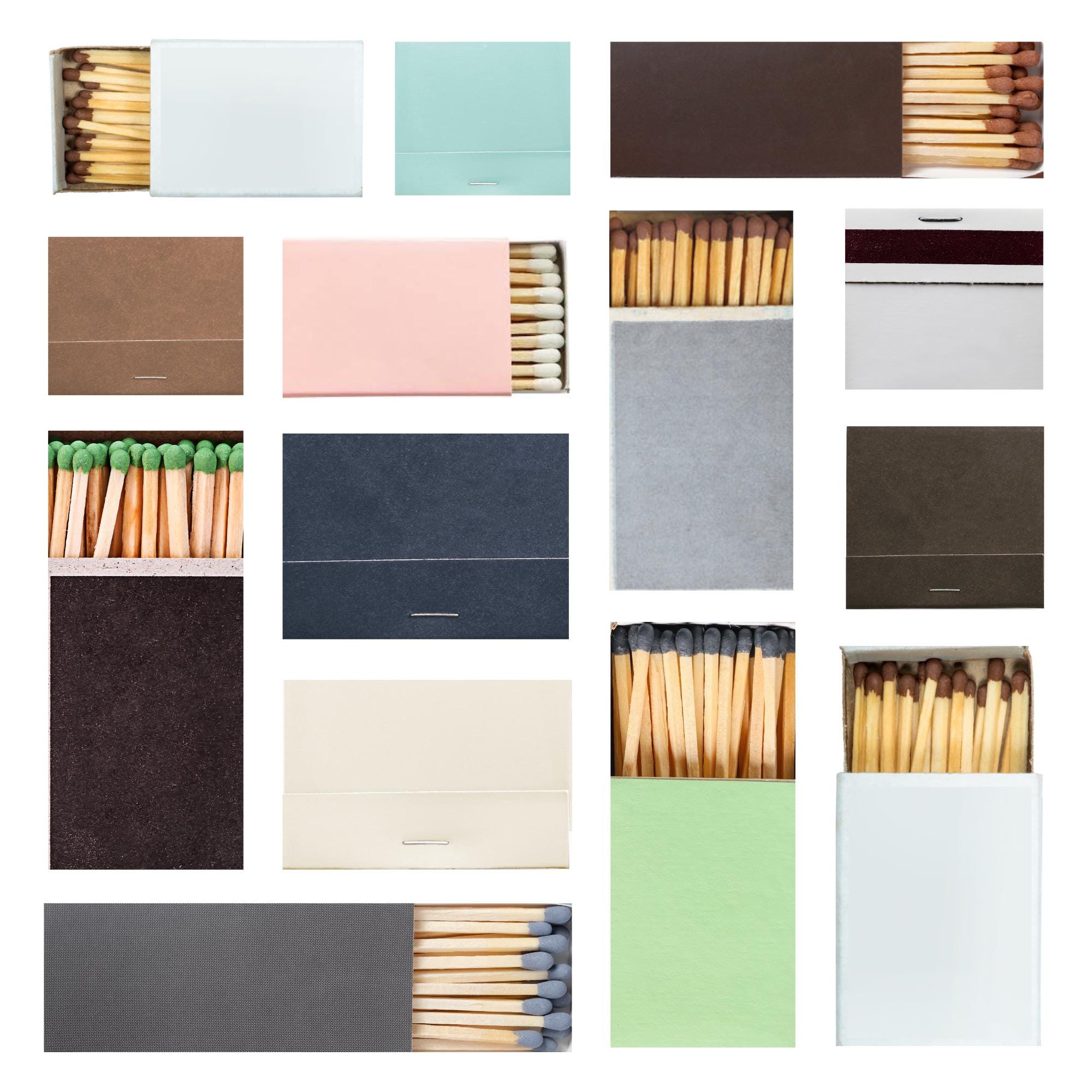 Blank Matchbook Template | Create Your Own | Personalized Matches ...