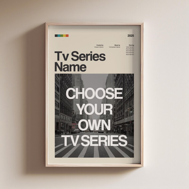 Tv Poster - Etsy