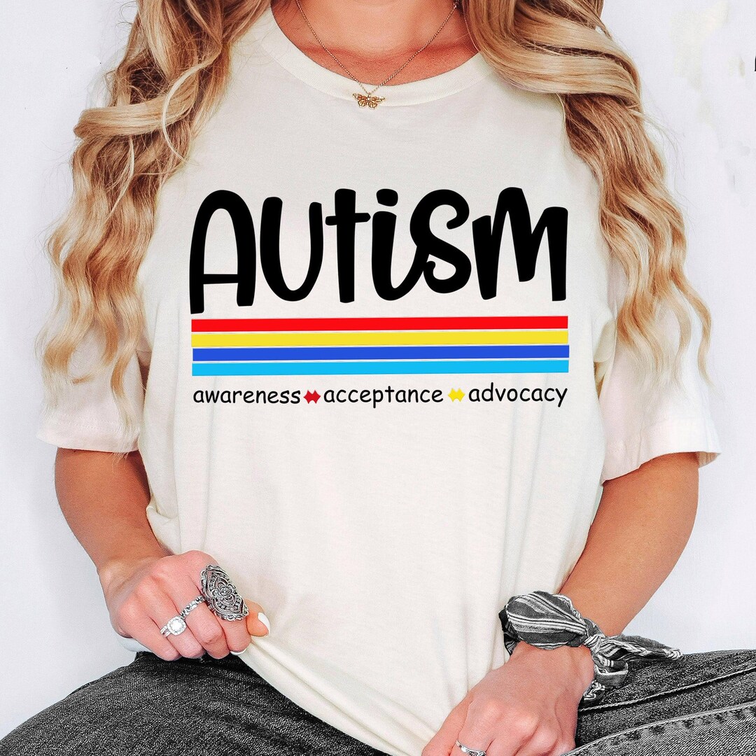 Autism Awareness Shirt, Autism Acceptance Tee, Autism Mom/dad Gift ...