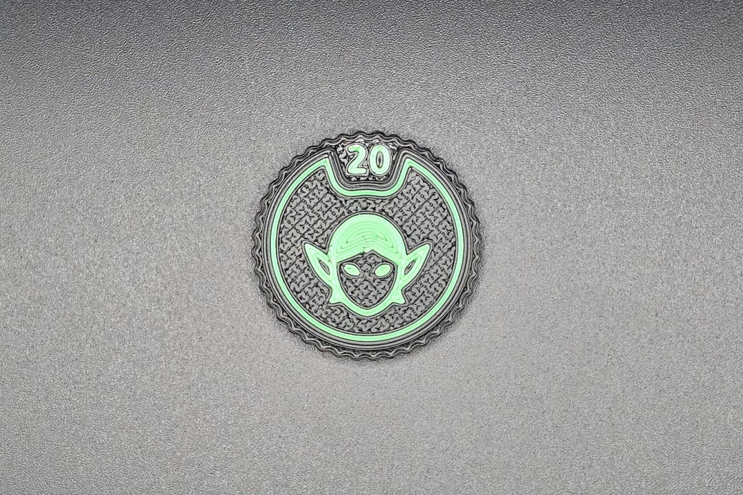 MTG Spin Counter 1–20: Elf Token Tcg/tabletop Gaming Accessory - Etsy