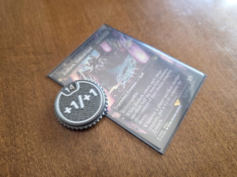 MTG Spin Counter Dial 1–20 +1/+0 Spring Loaded • Custom Tracker for ...