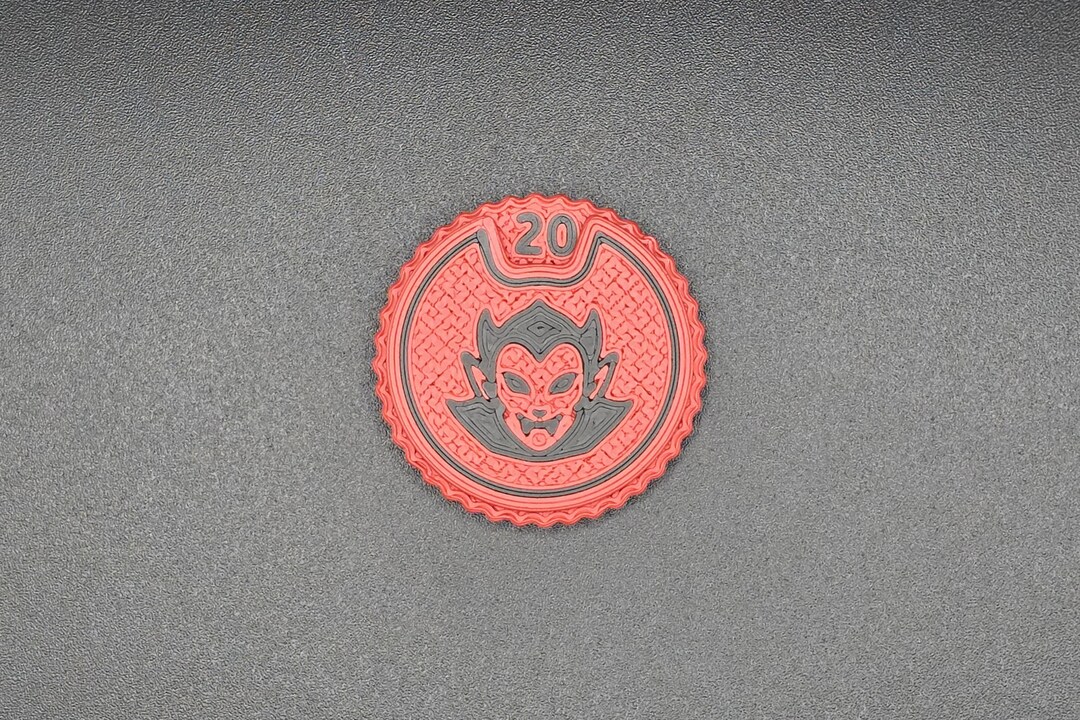 MTG Spin Counter 1–20: Vampire Token Tcg/tabletop Gaming Accessory - Etsy