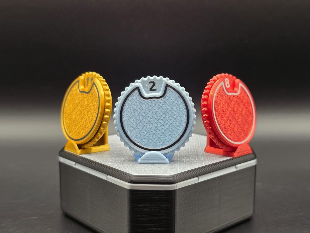 MTG Spin Counter Dial 1–20 Blank Spring Loaded • Custom Tracker for ...