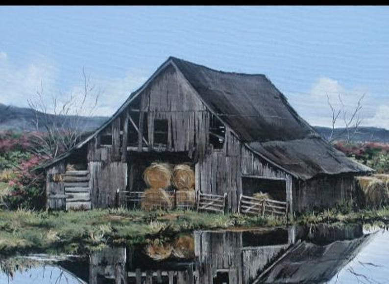 Great Reflections Signed Art Print From Painting by Artist Cathy ...