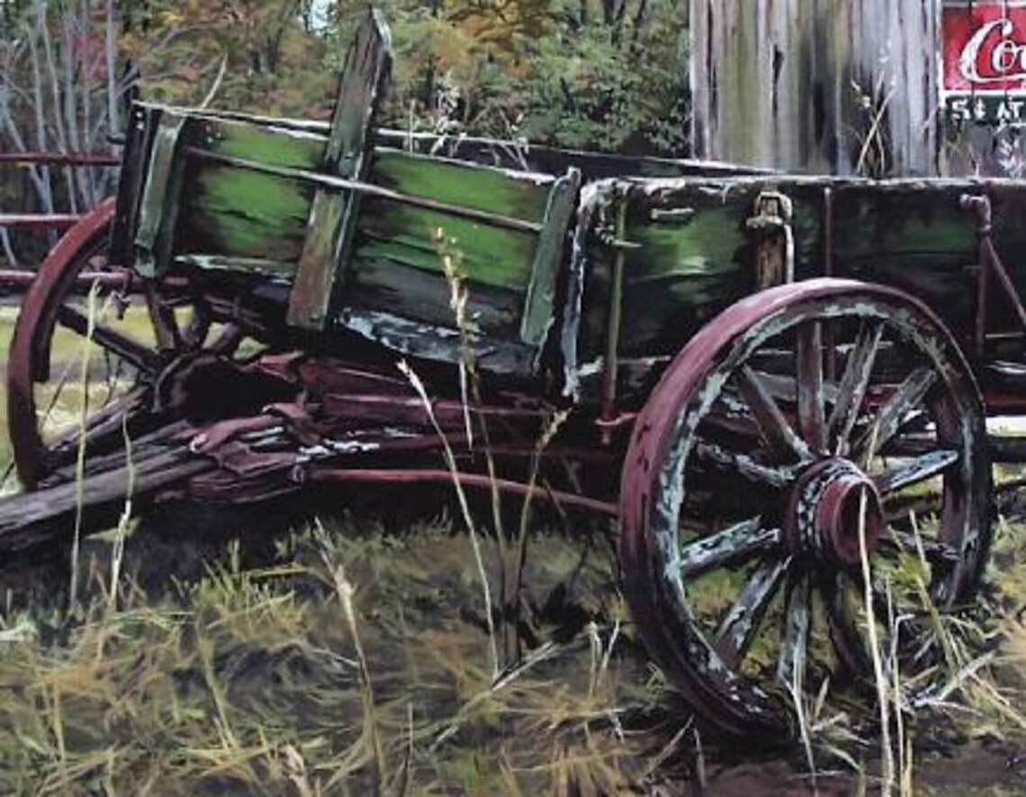 Memories in the Weeds Signed Art Print by Artist Cathy Cooksey - Etsy