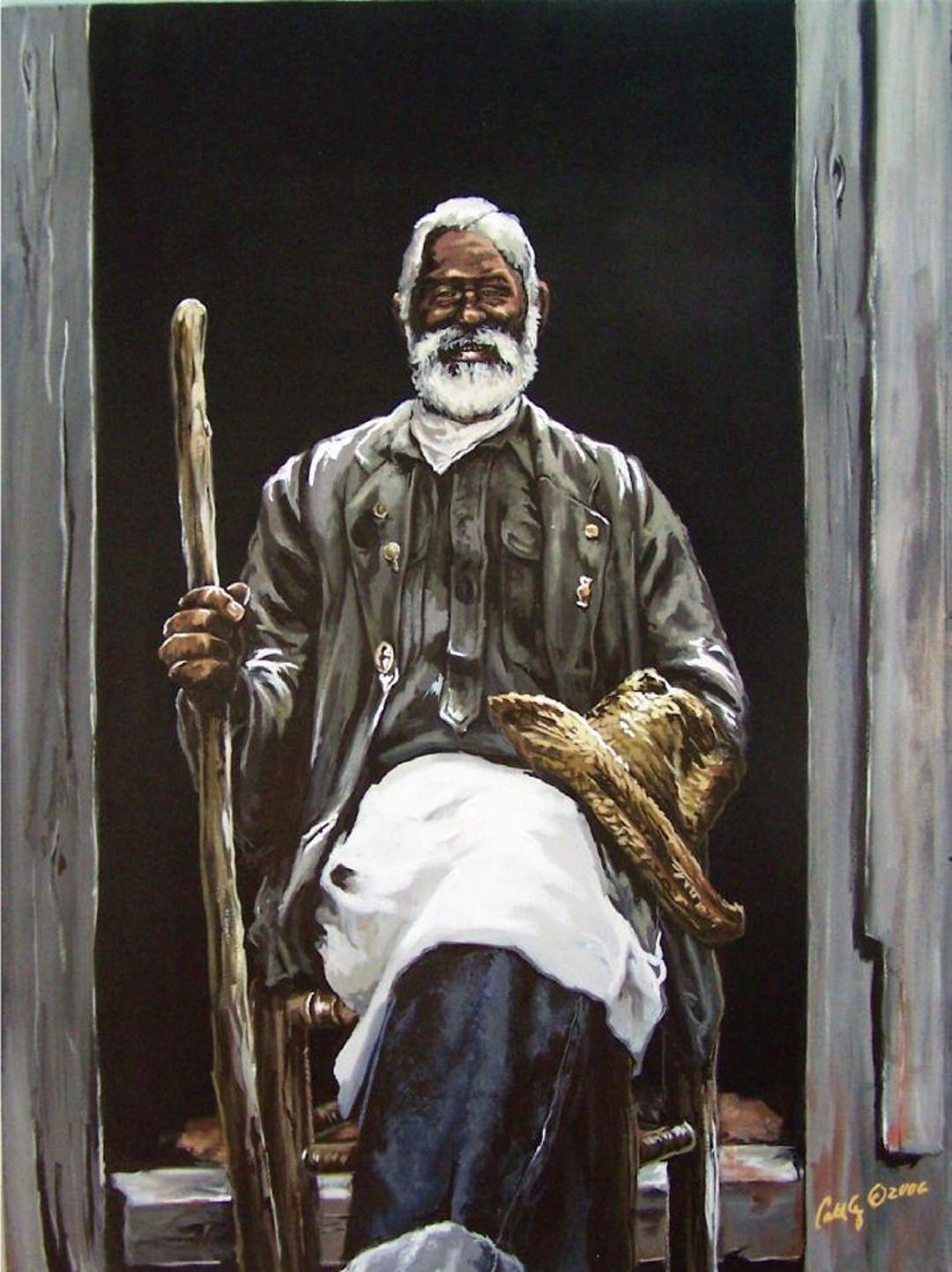 Mark Thrash Signed Art Print by Artist Cathy Cooksey - Etsy