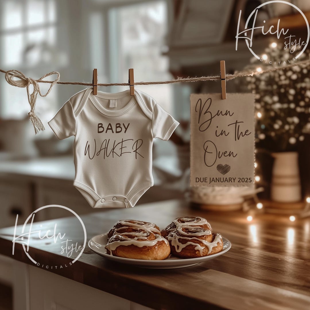 Pregnancy Announcement Editable Baby Announcement Template Gender ...