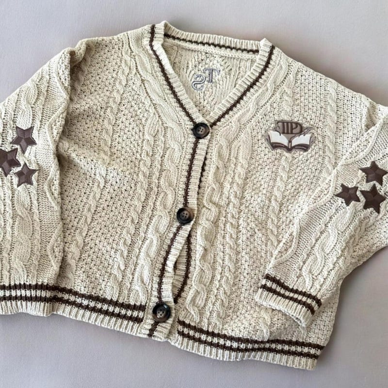 Preppy Cardigan - Etsy