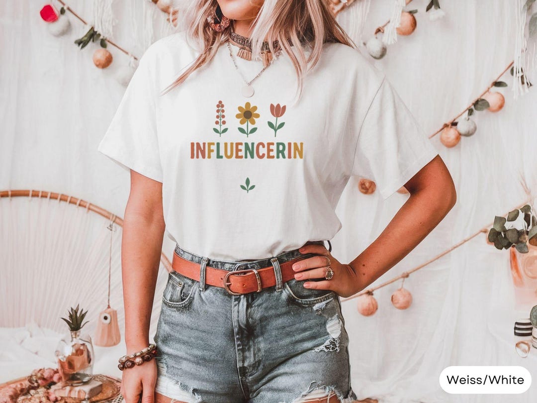 Influencer Shirt, Influencer Appreciation, Influencer Job T-shirt ...