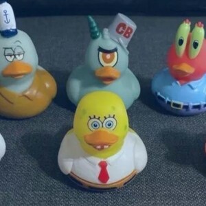 Spongebob Character Ducks - Etsy