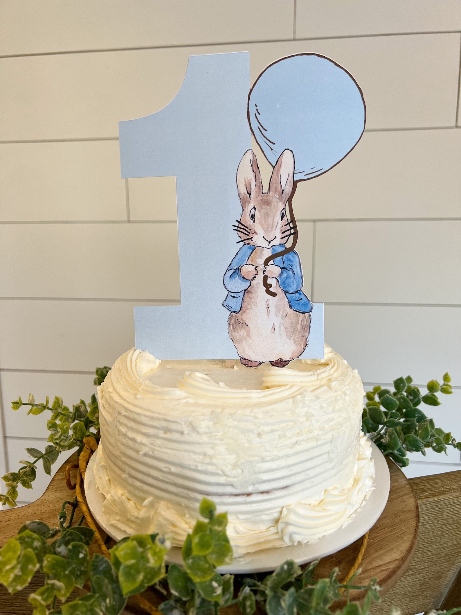 Peter Rabbit Cake Topper/peter Rabbit Topper/cake - Etsy