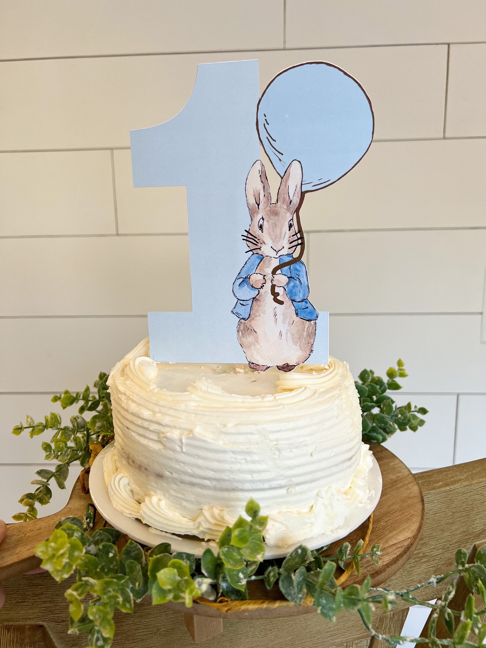 Peter Rabbit Cake Topper/peter Rabbit Topper/cake - Etsy