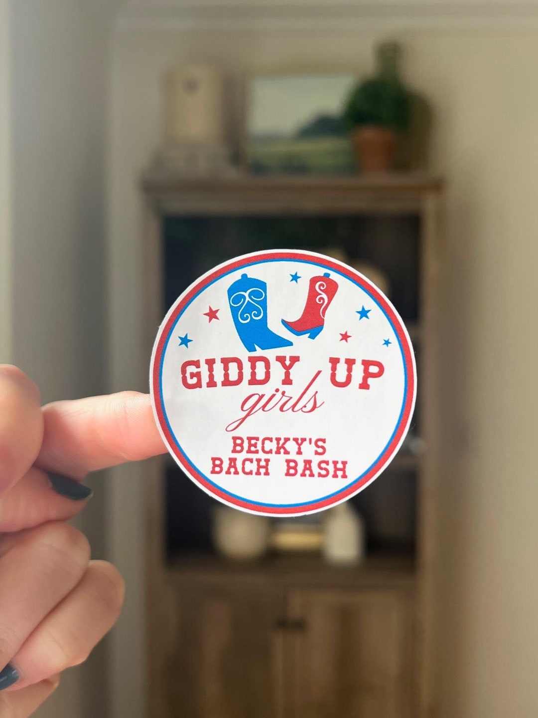 Giddy up Girls Bachelorette Sticker Sheet (12/sheet) | Cowboy Western ...