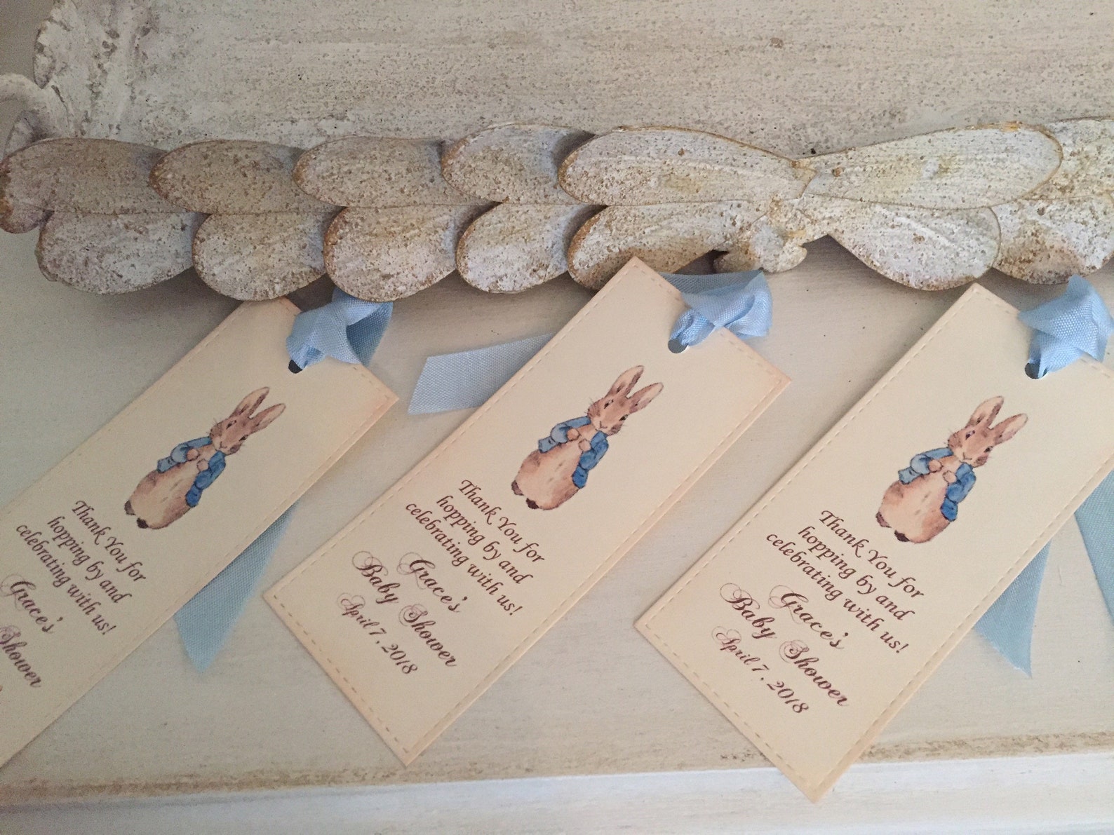 Blue Peter Rabbit Bookmark set of 12 Beatrix Potter Baby - Etsy