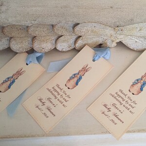 Blue Peter Rabbit Bookmark set of 12 Beatrix Potter Baby - Etsy