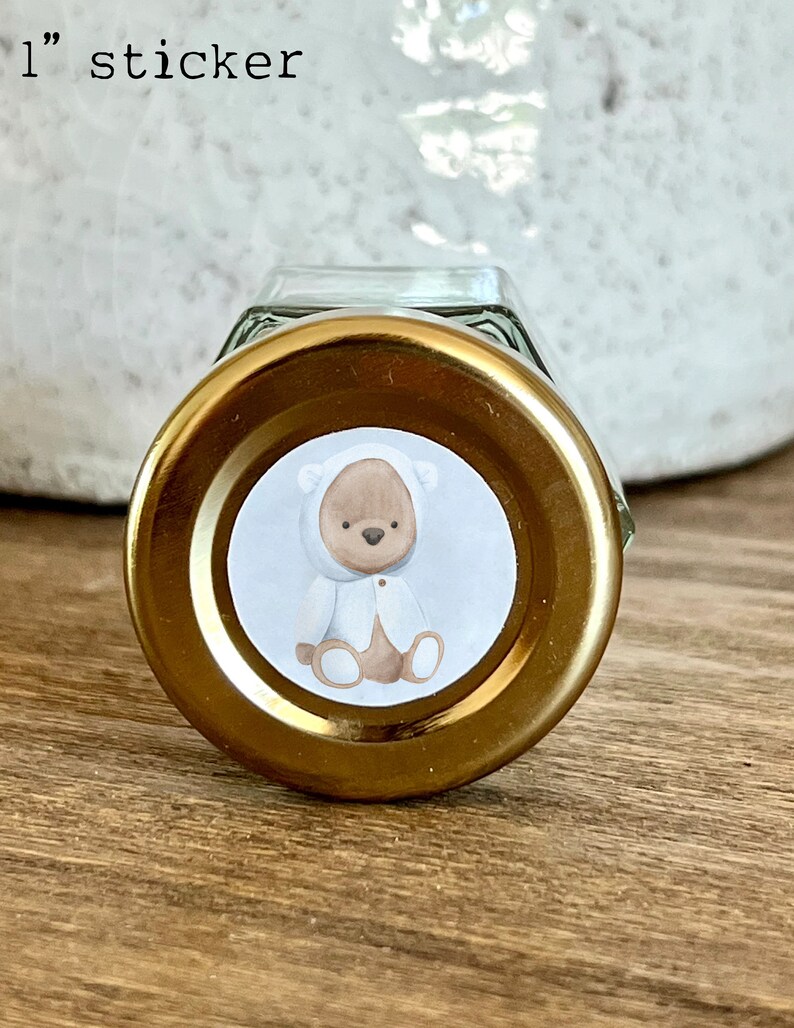 Teddy Bear Sticker Sheet multiple Sizes & Colors Available - Etsy
