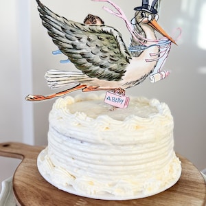 Stork Baby Shower - Etsy