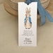 Blue Peter Rabbit Bookmark set of 12 Beatrix Potter Baby Shower ...