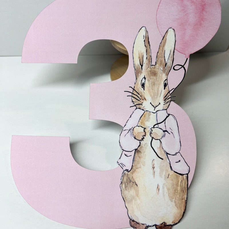 Peter Rabbit Cake Topper - Etsy