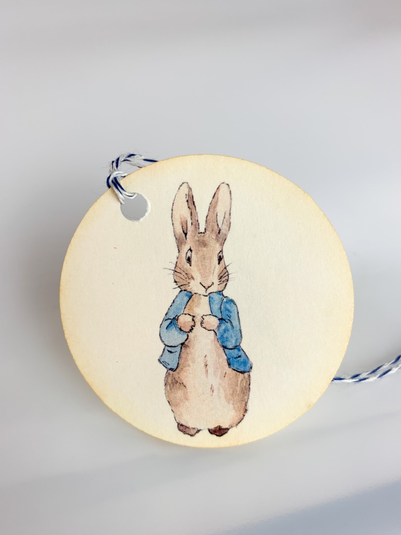 Peter Rabbit Gift Tags, Personalized Party Favor Tags..beatrix Potter ...