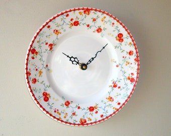 Plate Wall Clock | Etsy
