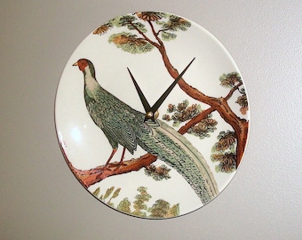 Pheasant Wall Clock - Etsy