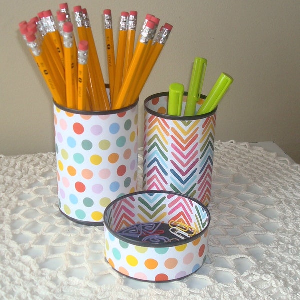 Chevron Polka Dots - Etsy