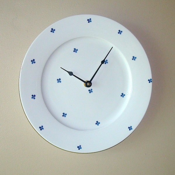 Ceramic Plate Clock - Etsy UK