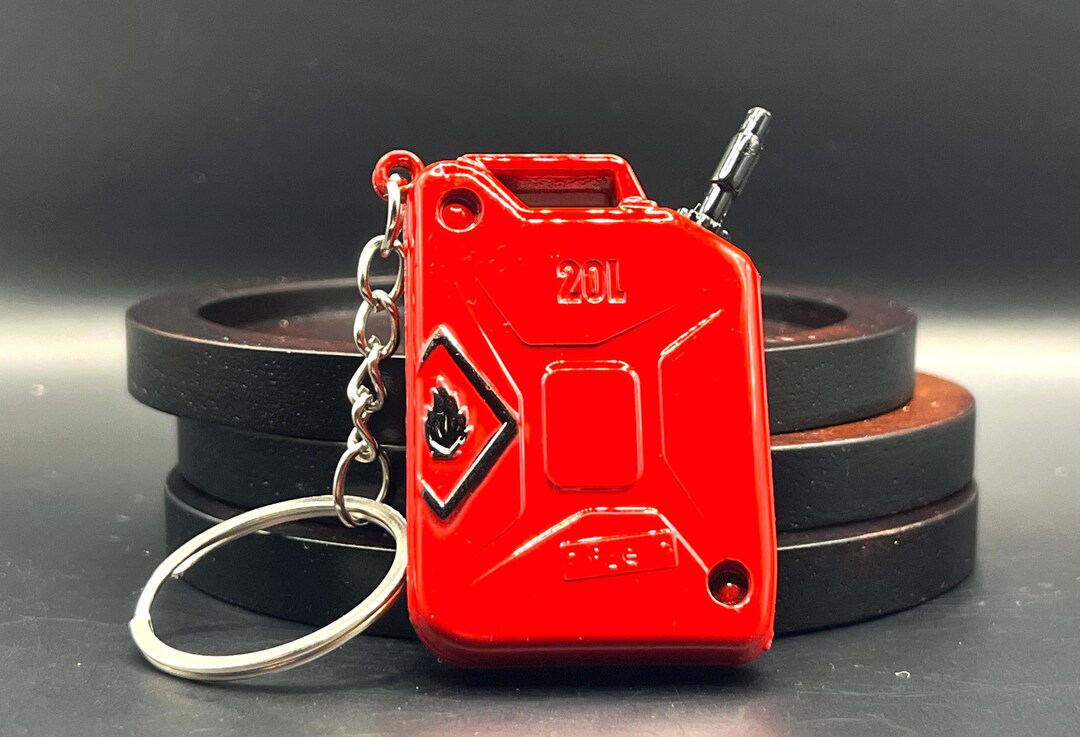 PUBG Fuel Tank Canister Keychain Pendent Charm Backpack - Metal ...