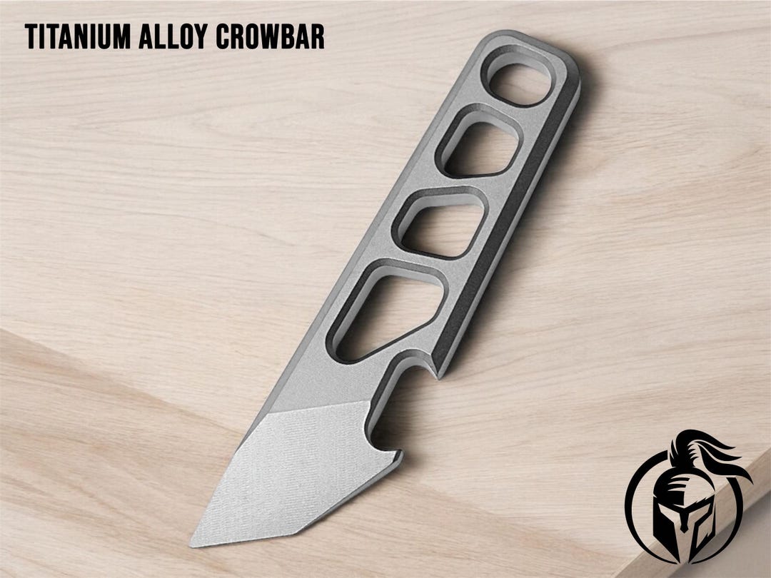 MINI Titanium Alloy Crowbar EDC Portable - Etsy
