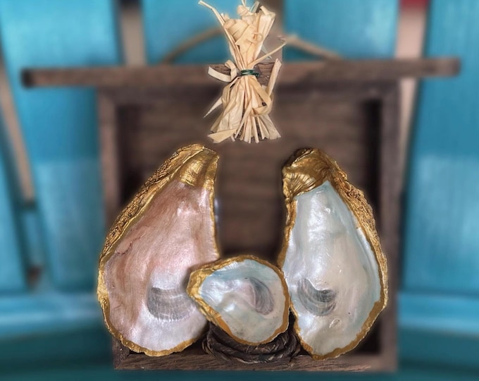 Oyster Nativity Scene - Etsy